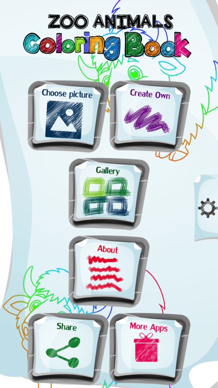 Zoo Animals Coloring Book:Amazon.co.uk:Appstore for Android