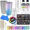 Amazon.com: Epoxy Tumblers Kit with Glitter for Tumblers, Includes ...