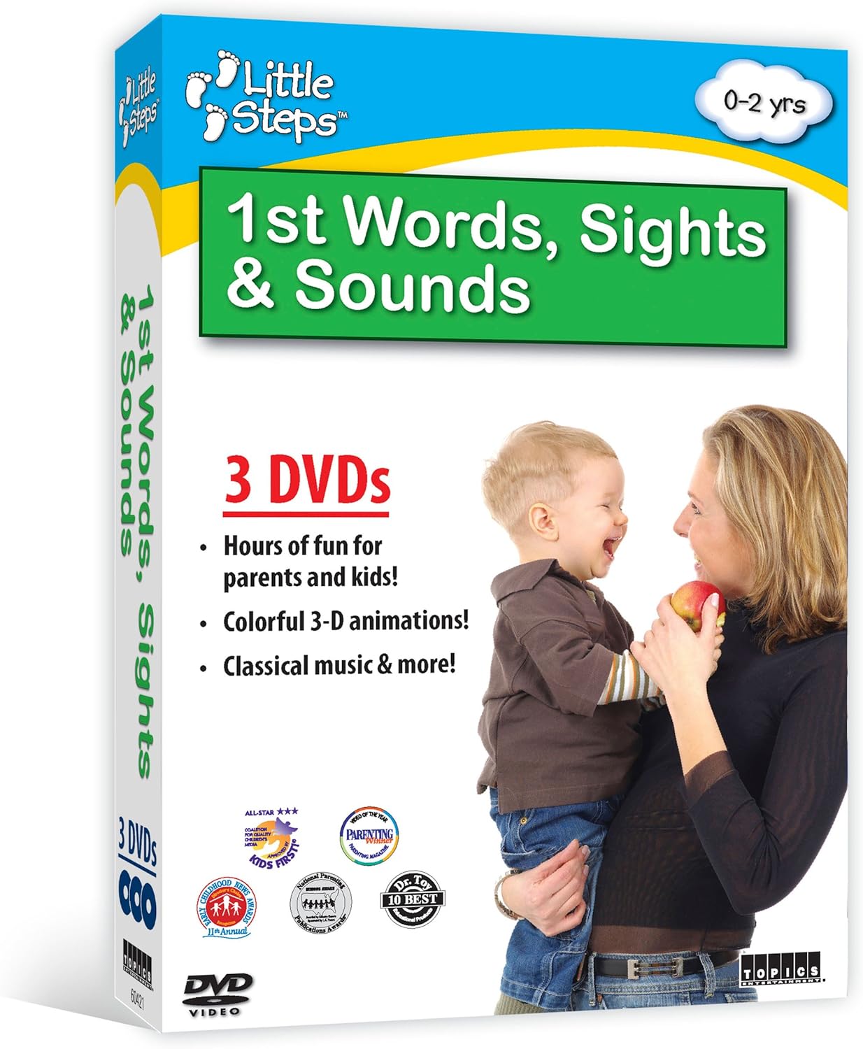 Little Steps: First Words Sights & Sounds DVD Region 1 US Import NTSC ...