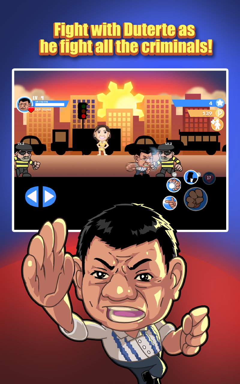 Duterte knows Kung Fu Fighting: Pinoy Action Hero:Amazon.com:Appstore ...