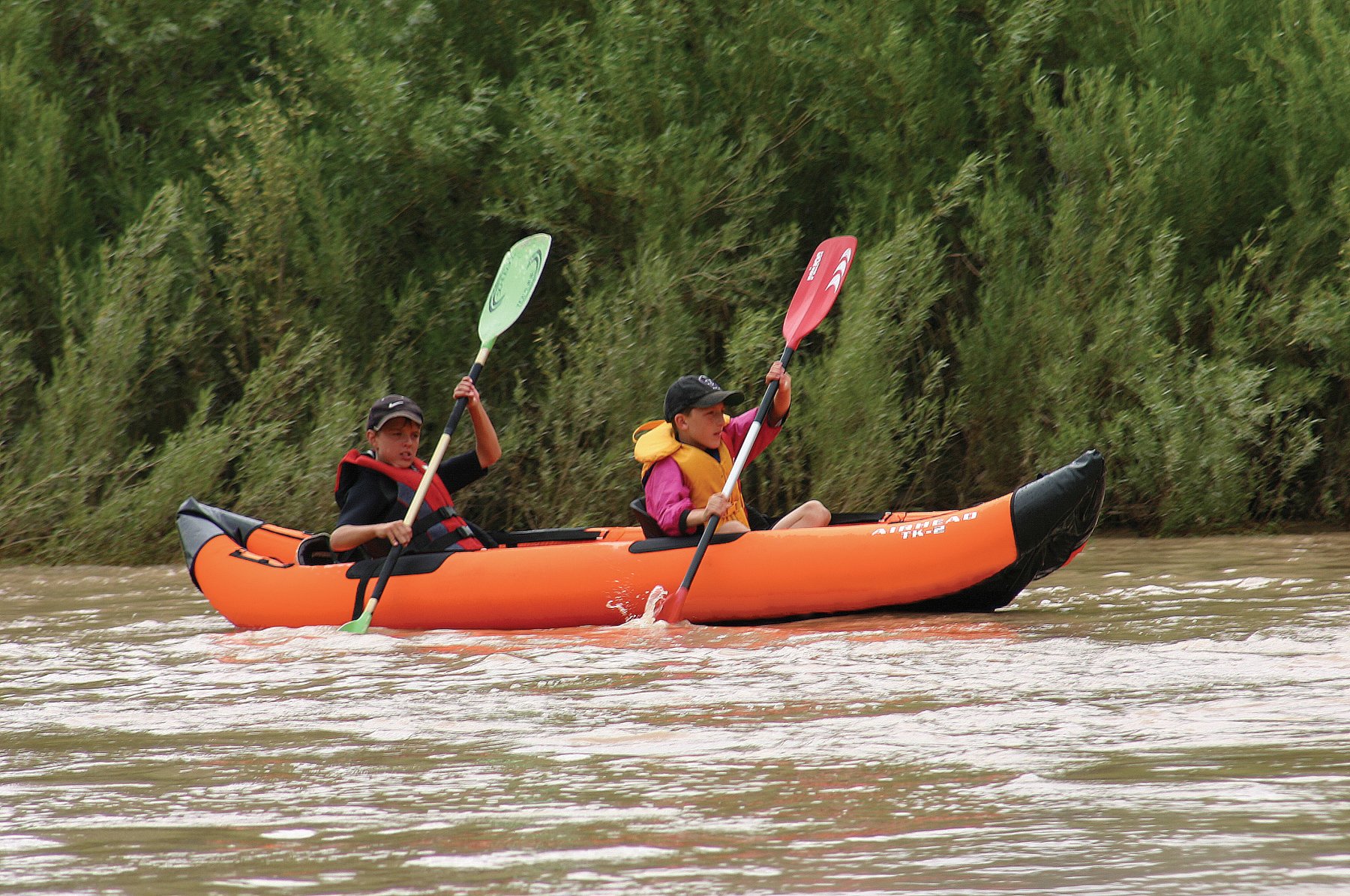 Airhead Montana Kayak Two Person Inflatable Kayak , white, 12 ft ...