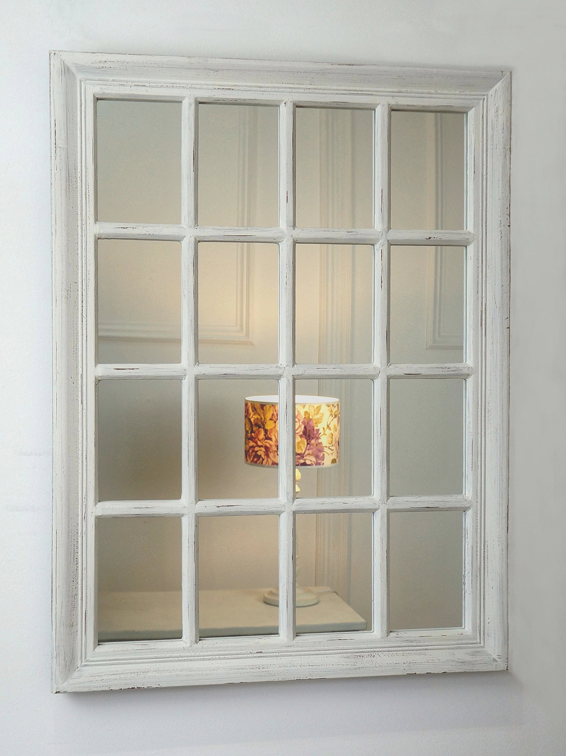 Wood Window Frame Mirrors