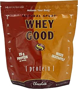 Amazon.com: Natural Sport Whey Good Protein, Chocolate, Powder, 498 ...
