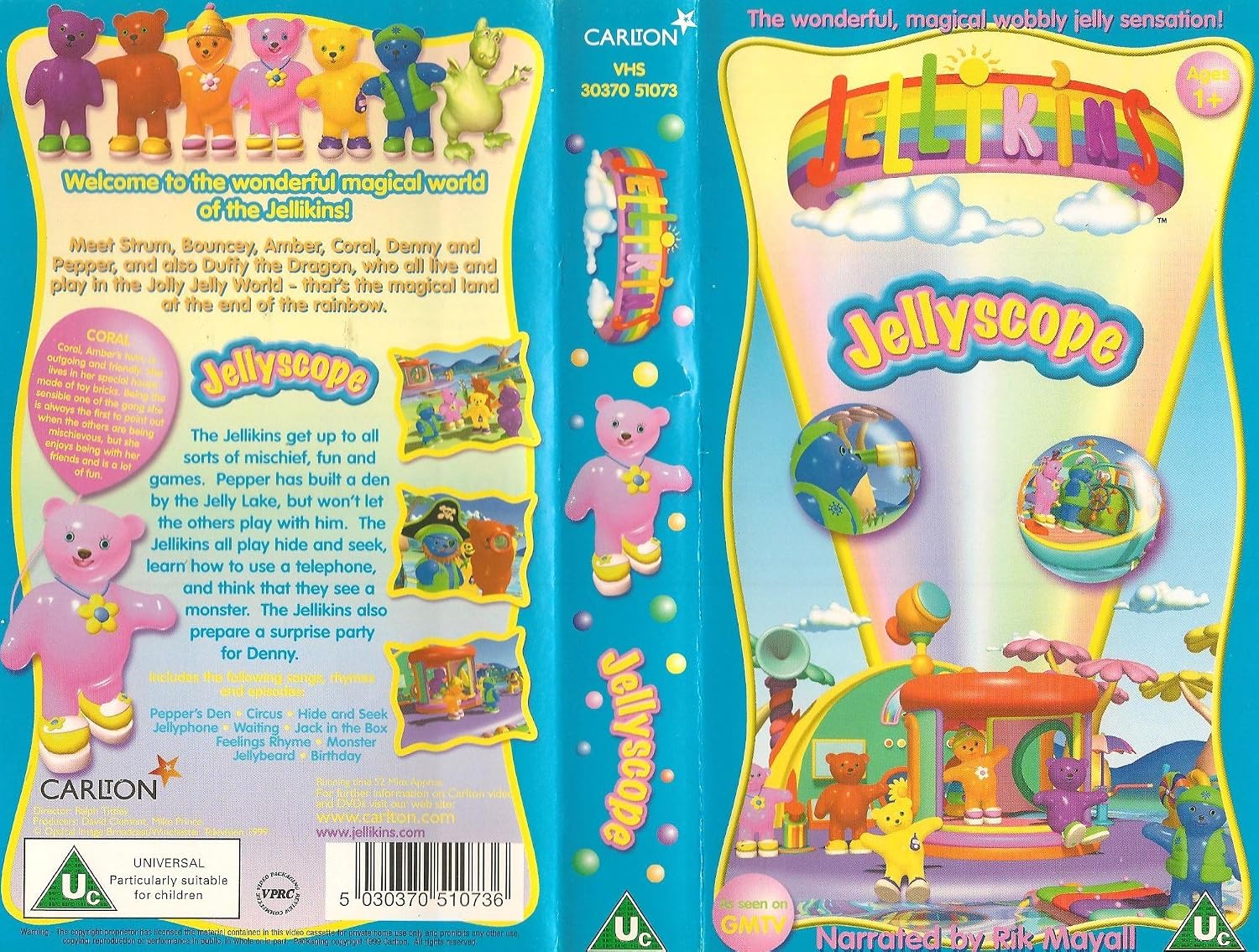 Jellikins: Jellyscope [VHS] [1999]: Rik Mayall, Rik Mayall, David ...