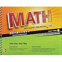 Glencoe Math, Course 2, Teacher Walkaround Edition, Volume 1: McGraw-Hill Education ...