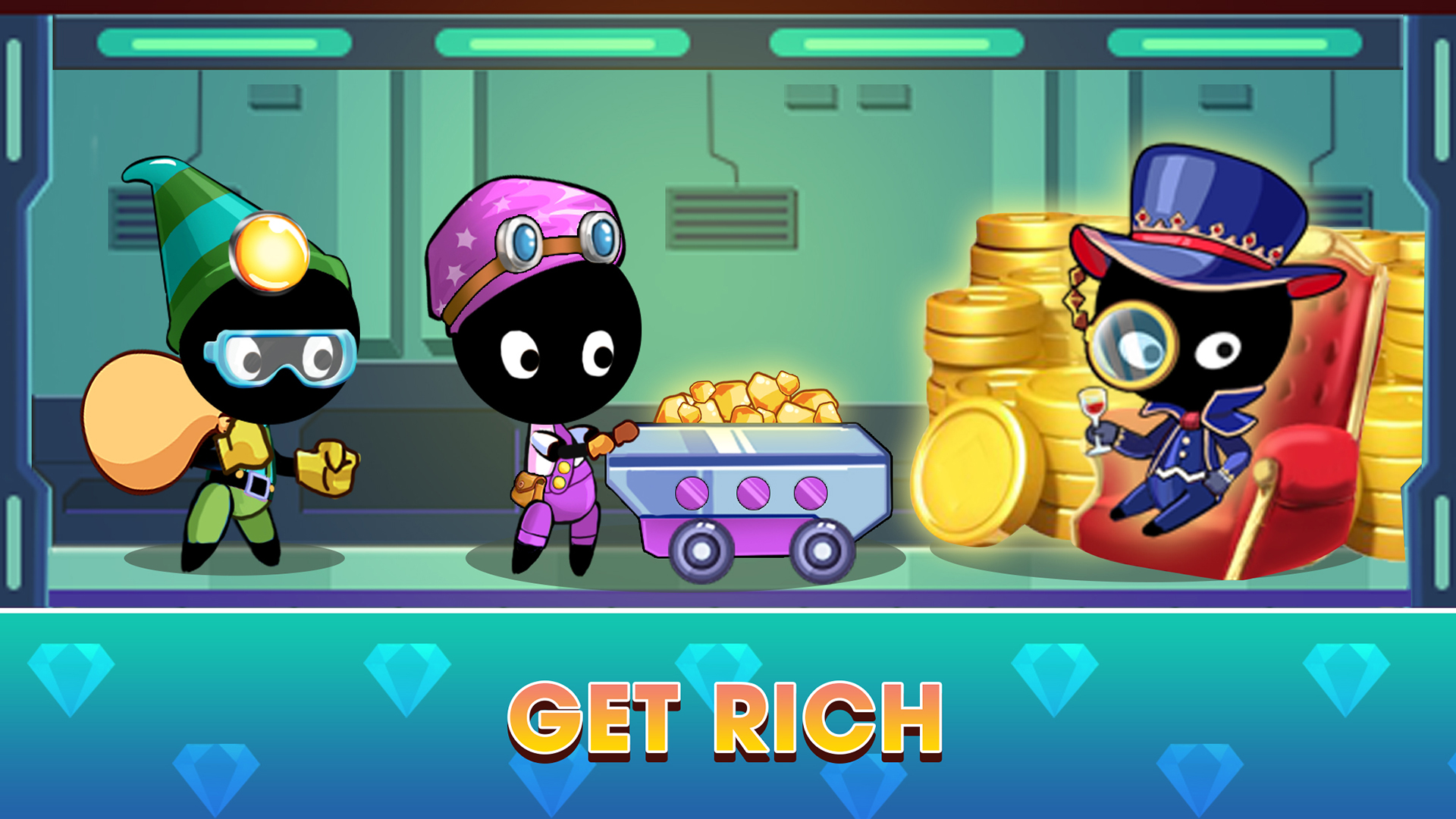 Idle Stickman Miner Tycoon for Kindle Fire 2020 : Amazon.com.au: Apps ...