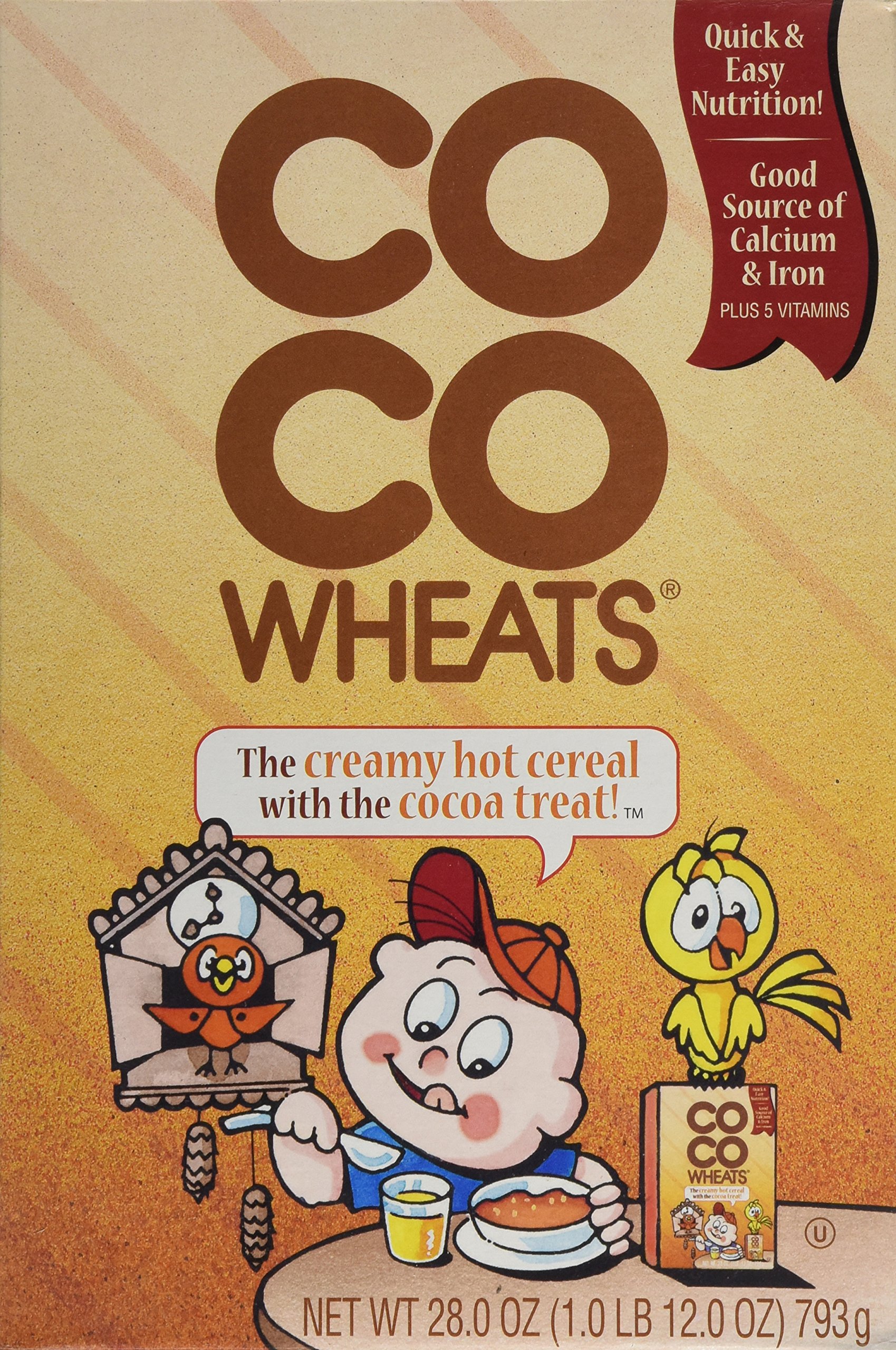 Amazon.com: Coco Wheats Hot Cereal (2 Pack):