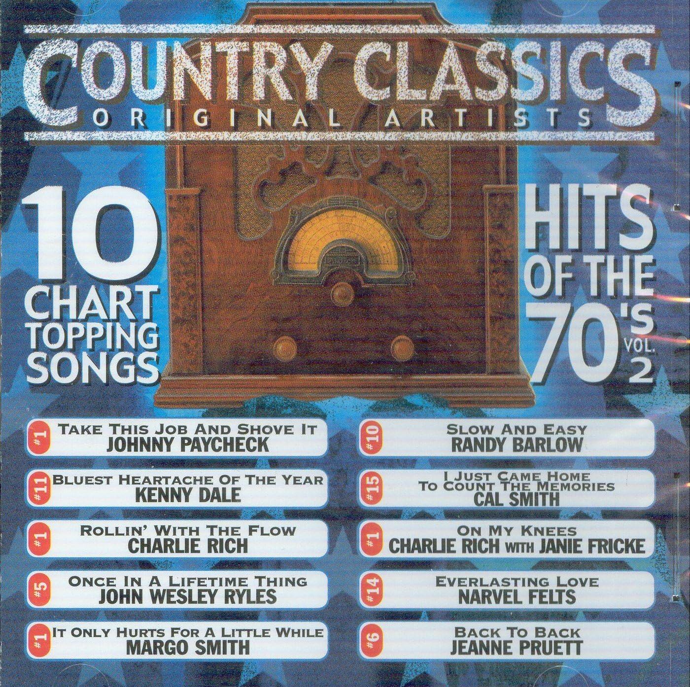 Country Classics Hits of 70's Vol. 2: '77 '78 '79 [Audio CD] Various ...