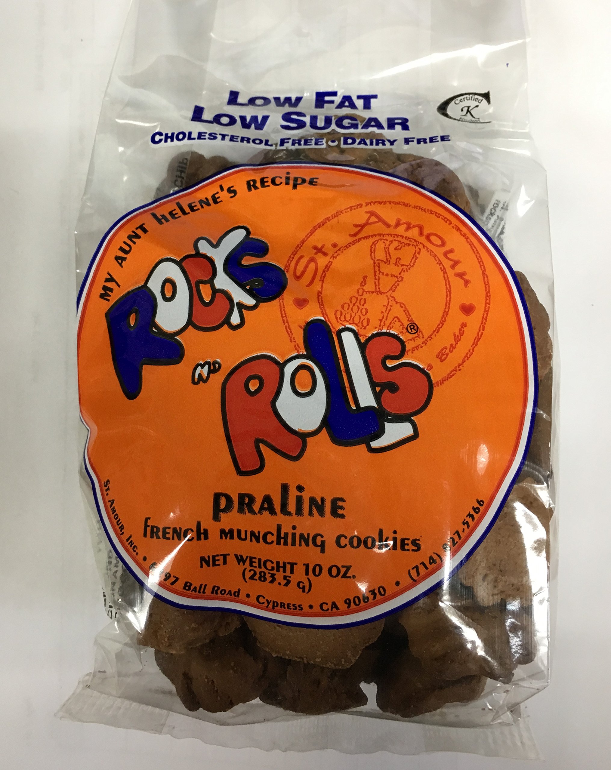 Amazon.com: St Amour Rocks N Rolls French Munching Cookies, Raspberry ...