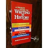 Amazon.com: A Pocket Guide to Writing in History: 9781319244415 ...