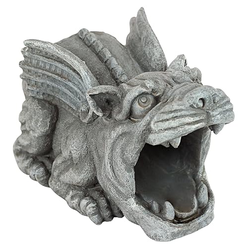 Design Toscano Roland the Gothic Gargoyle Gutter Guardian Rain ...