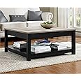 Amazon.com: Ameriwood Home Carver Coffee Table, Black,5047196PCOM : Home & Kitchen