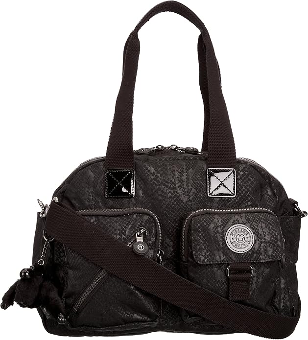 Kipling DEFEA K13636A13, Damen Schultertaschen, Schwarz (Black Snake ...