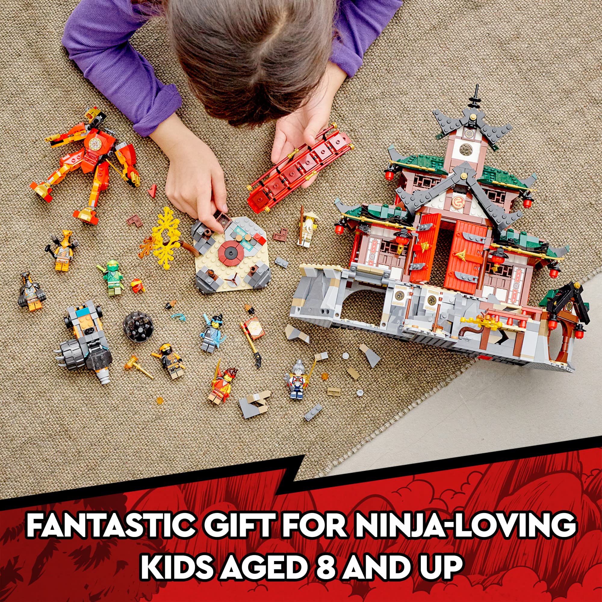 Mua LEGO NINJAGO Ninja Dojo Temple Masters of Spinjitzu Set 71767 ...