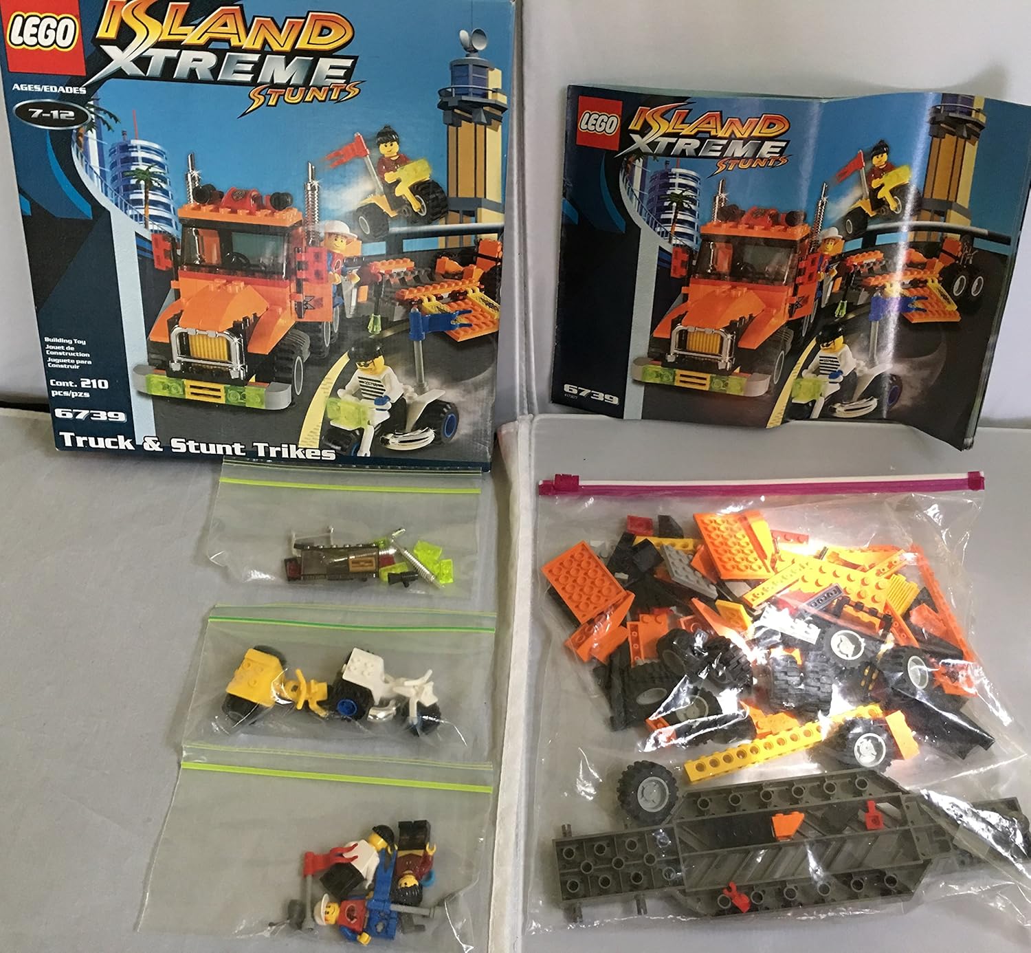 Lego - Island Xtreme Stunts : Truck & Stunt Trikes: Amazon.co.uk: Toys ...