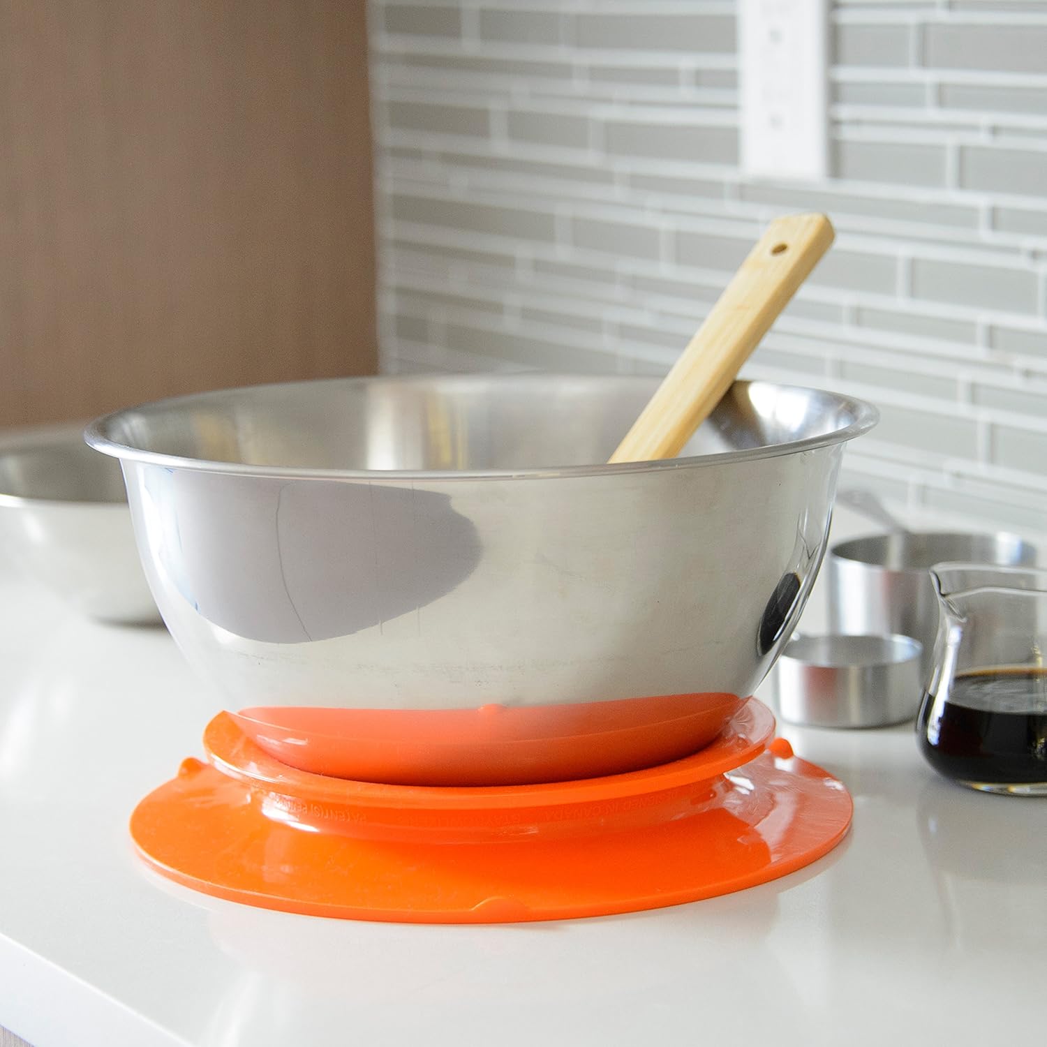 Microplane Staybowlizer Bowl stabilizier Silicone Orange - BigaMart