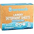 Amazon.com: Free & Clear Unscented Laundry Detergent Sheets, Up to 100 Loads, Biodegradable, Non ...