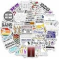 Amazon.com: 100Pcs Marching Band Stickers - Drummer Gifts, Marching ...