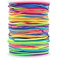 Amazon.com: Mandala Crafts 2mm Elastic Cord for Bracelets Necklaces ...