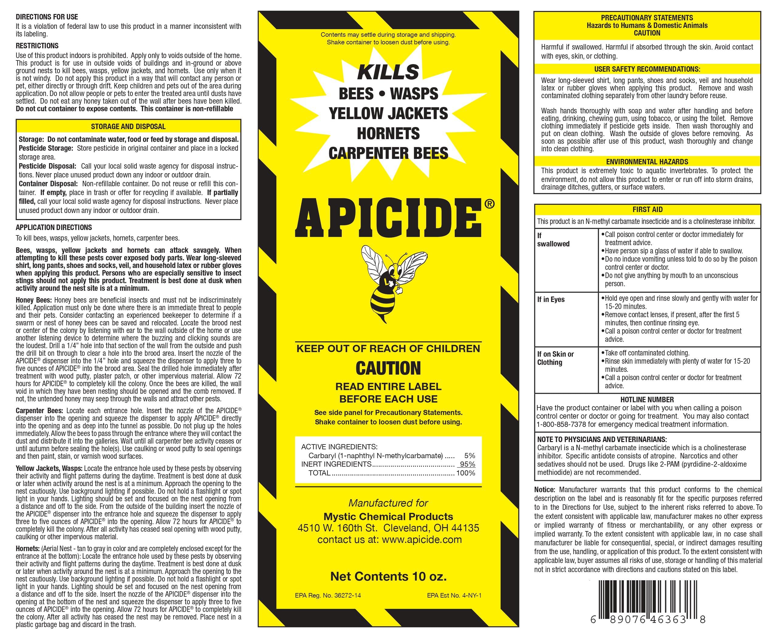 Mua Apicide Insecticide Dust Powder (10 Ounce) trên Amazon Mỹ chính ...