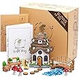 Amazon.com: WILD PIXY Fairy Garden Kit - 13 Piece Glow in The Dark Fairy Garden Accessories, 7.1 ...
