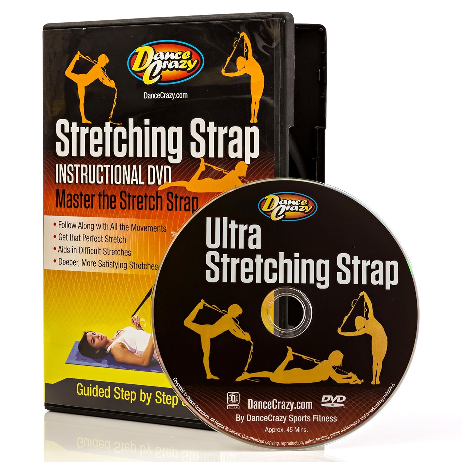 Amazon.com: DanceCrazy Ultimate Stretching Exercises DVD - PIlates and ...