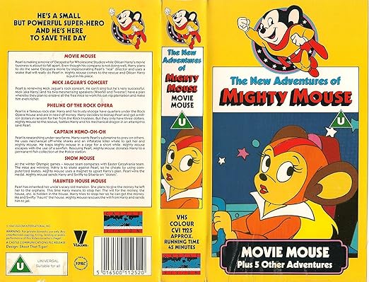 The New adventures of Mighty Mouse - Movie Mouse: Amazon.co.uk: Video