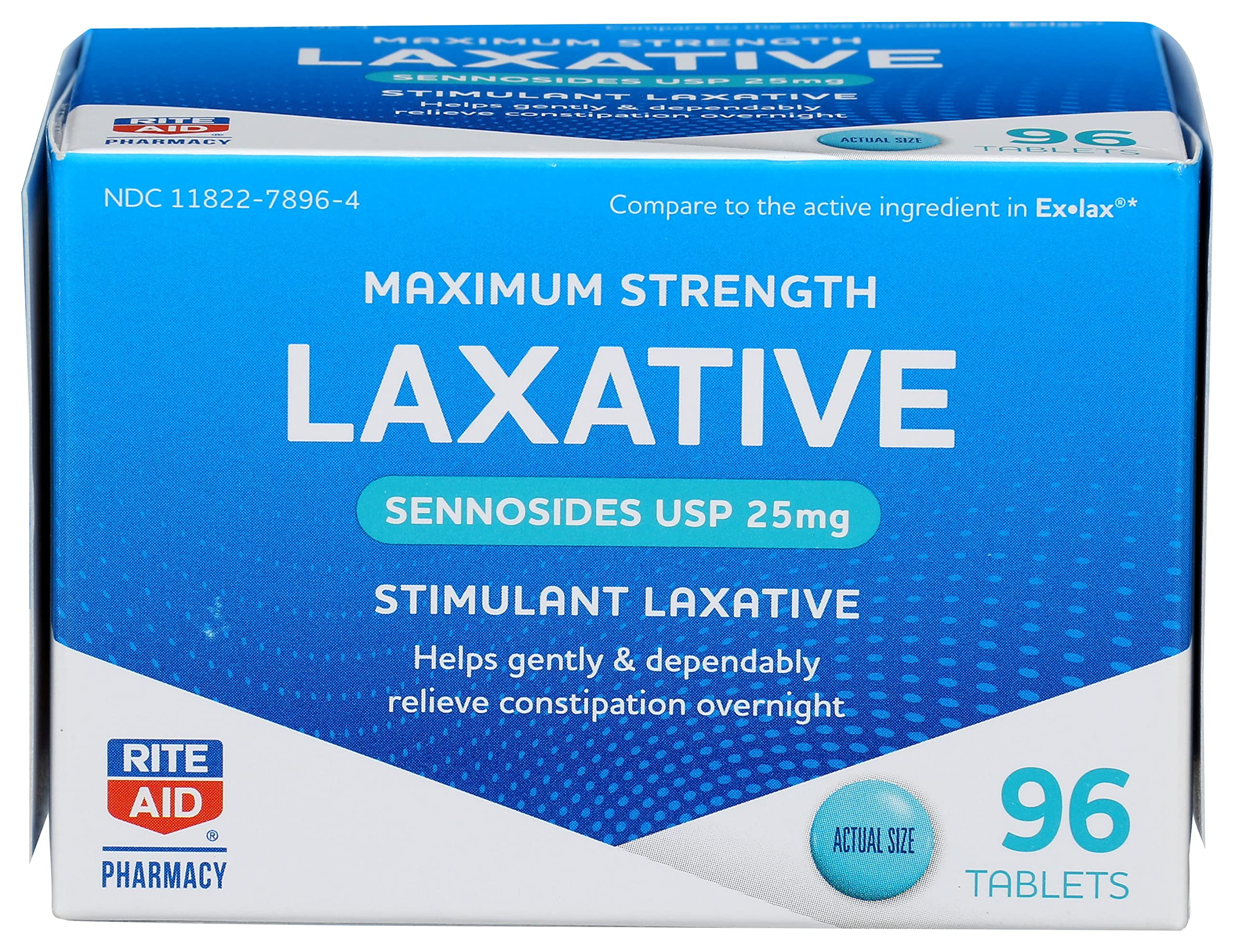 Mua Rite Aid Maximum Strength Laxative, Sennosides USP Tablets, 25 mg ...