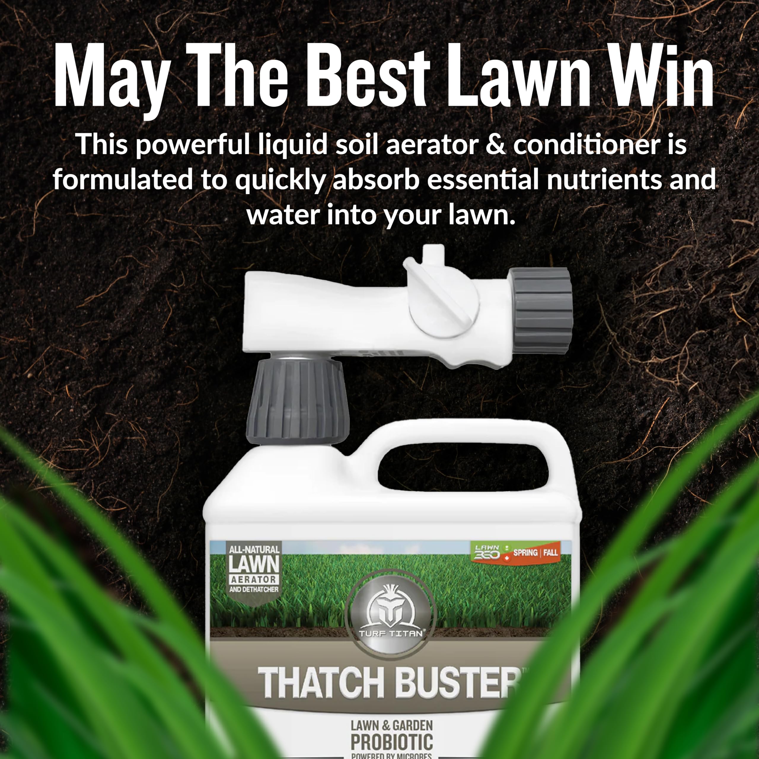 Mua Turf Titan Thatch Buster – Natural Lawn Aerator and Grass ...