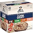 Amazon.com: Quaker Instant Oatmeal, 4 Flavor Variety Pack, Individual ...