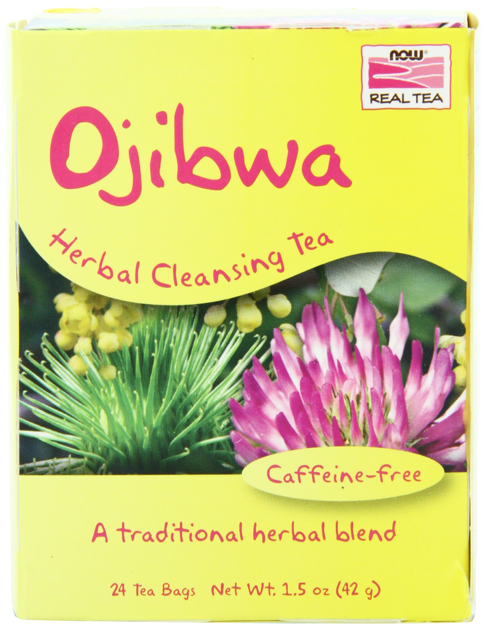 Amazon.com : NOW Foods Real Tea Ojibwa Native American Herbal Tea -- 24 ...