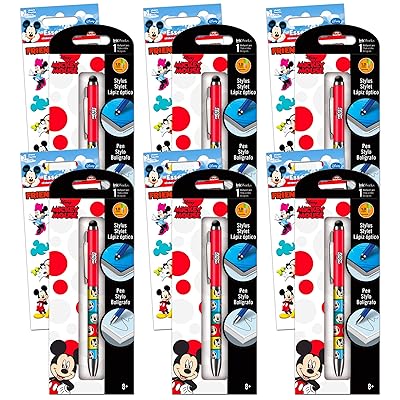 Buy Disney Mickey Mouse Party Supplies Set - 12 Pack Mickey Mouse Pen ...