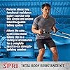 SPRI Resistance Band Kit - Resistance Training Interchangeable Tubes ...