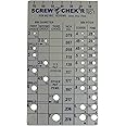 Amazon.com: Metric Screw Checker (2mm to 7mm) - Made in USA ...