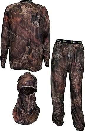 Amazon.com : HECS Wildlife 3-Piece Camo Suit - Outdoor Apparel for Men ...