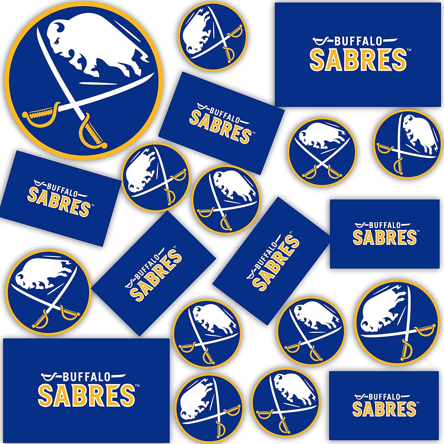 Buffalo Sabres Team NHL National Hockey League Sticker Vinyl Decal ...