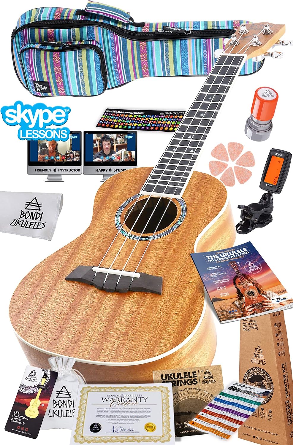 Ukulele Starter Kit _ Kala LEARN TO PLAY Elvis Rockabilly Concert ...