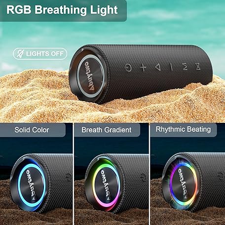 Mua Abuytwo Music Box Bluetooth Speaker - IPX7 Waterproof Portable with ...