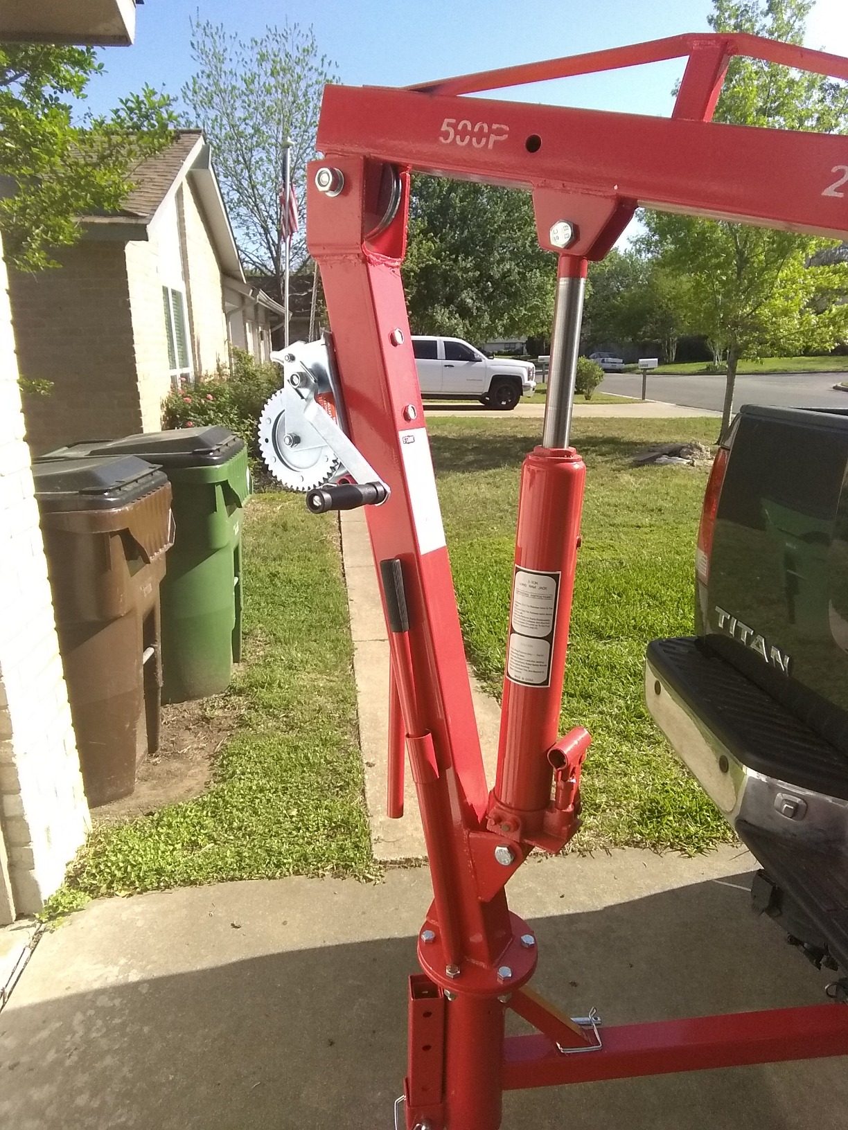 $47/mo - Finance XtremepowerUS 500Lb Pickup Truck Hydraulic PWC Dock ...