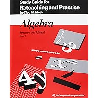 Amazon.com: Algebra Structure and Method, Book 1: Study Guide for ...