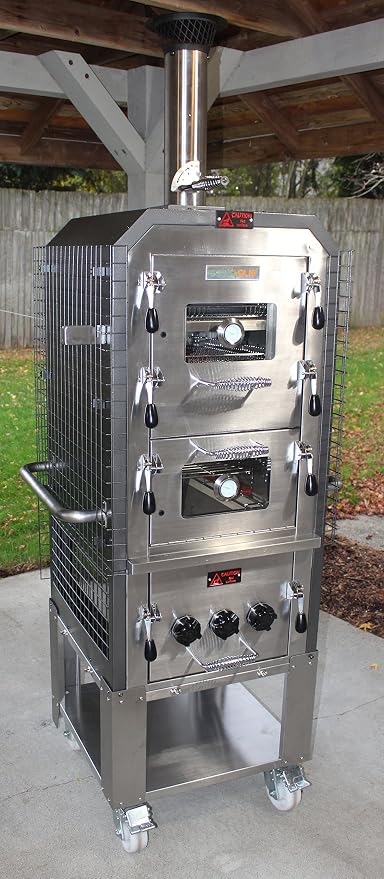 Amazon.com: EcoQue Artisan Wood-Fired Pizza Oven & Smoker Generation 2 ...