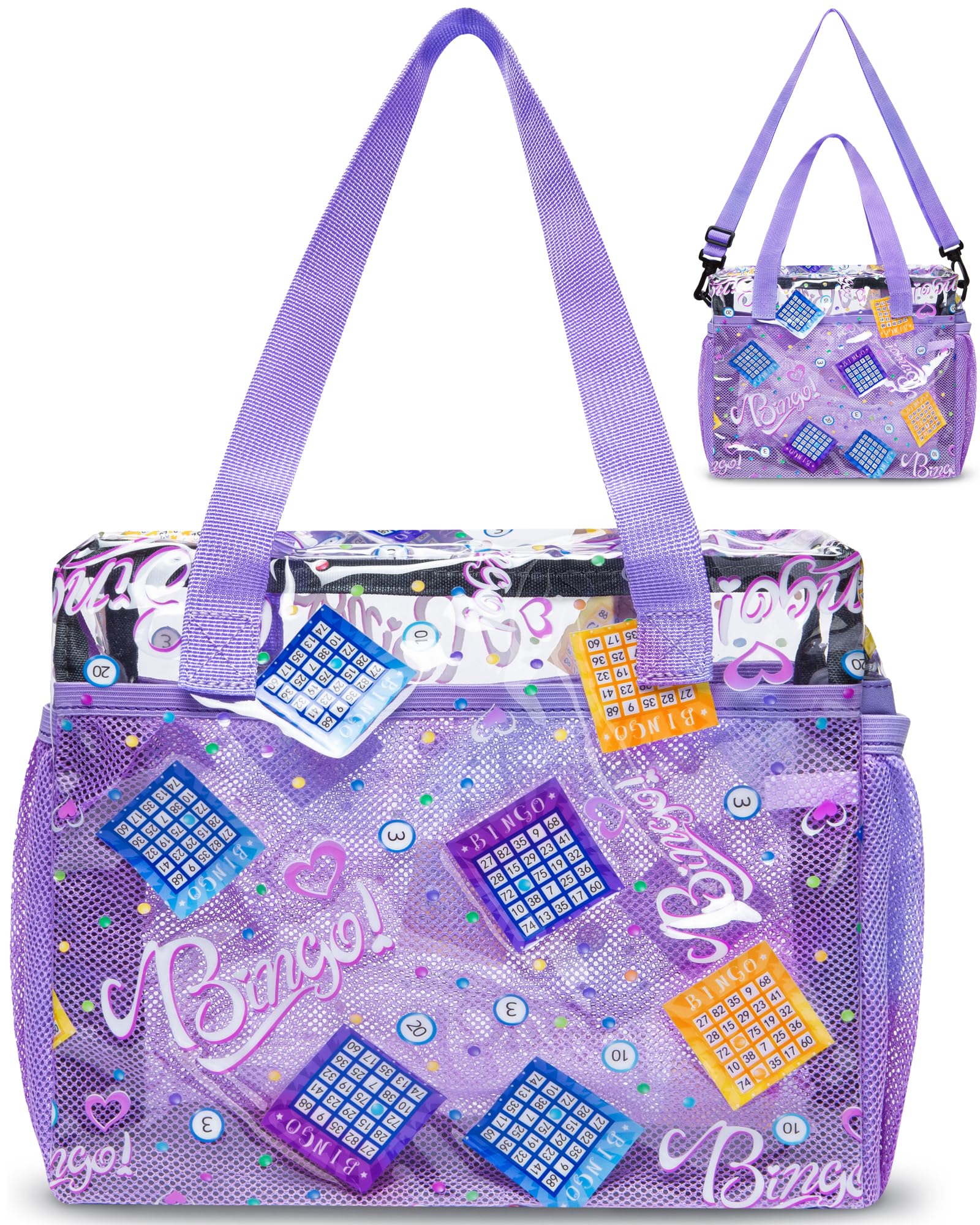 Clear Bingo Bag for Bingo Daubers Dabbers Dobbers Transparent Bingo ...