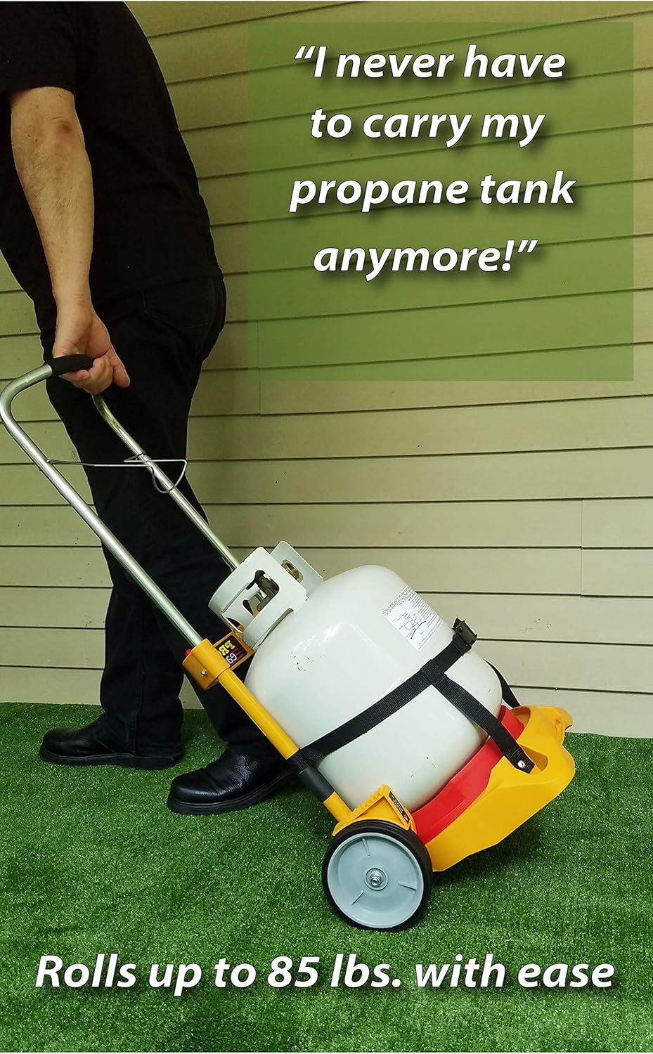 Review Propane Easy Cart Portable LP Tank Carrier Cylinder Dolly for ...