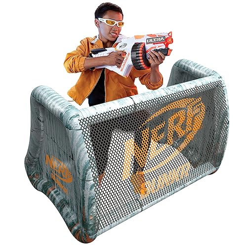 NERF BUNKR Officially Licensed Battle Fort Inflatable Bunker Barricade ...