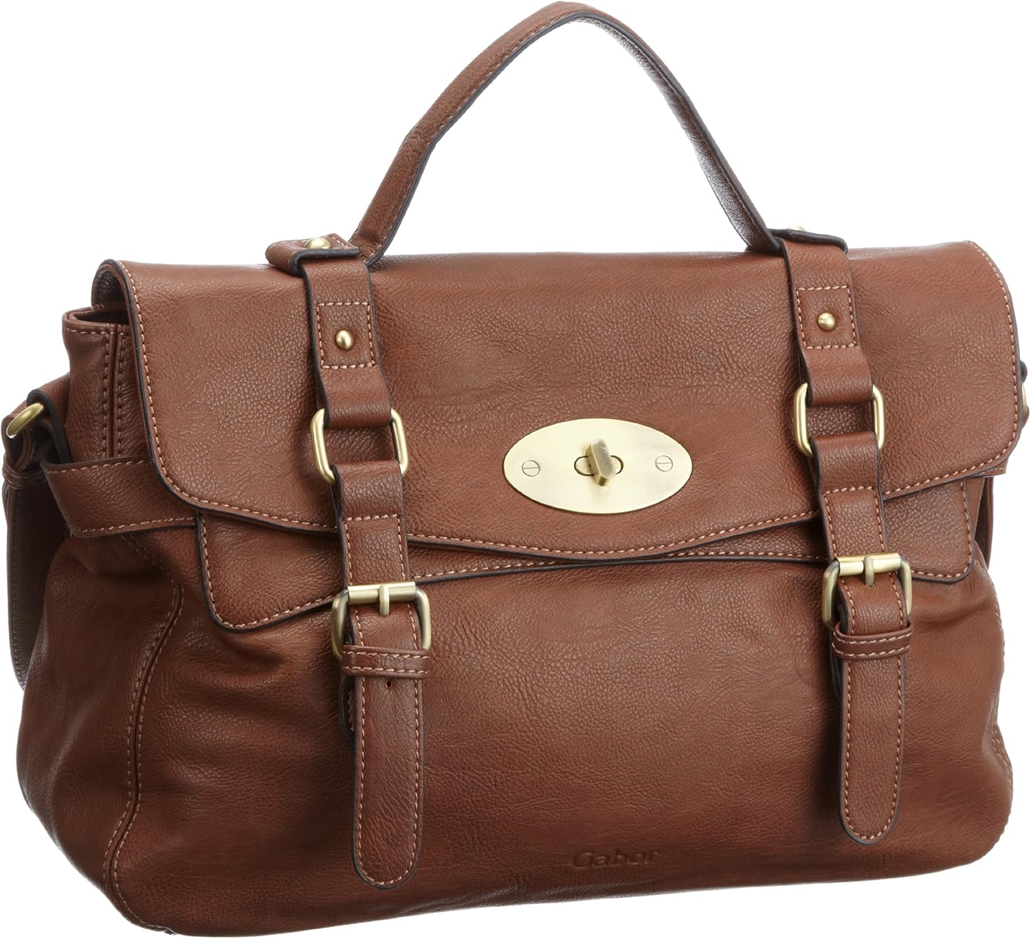 Gabor Damen Luisa Handtasche, Henkeltaschen, Braun (Cognac 22 ...