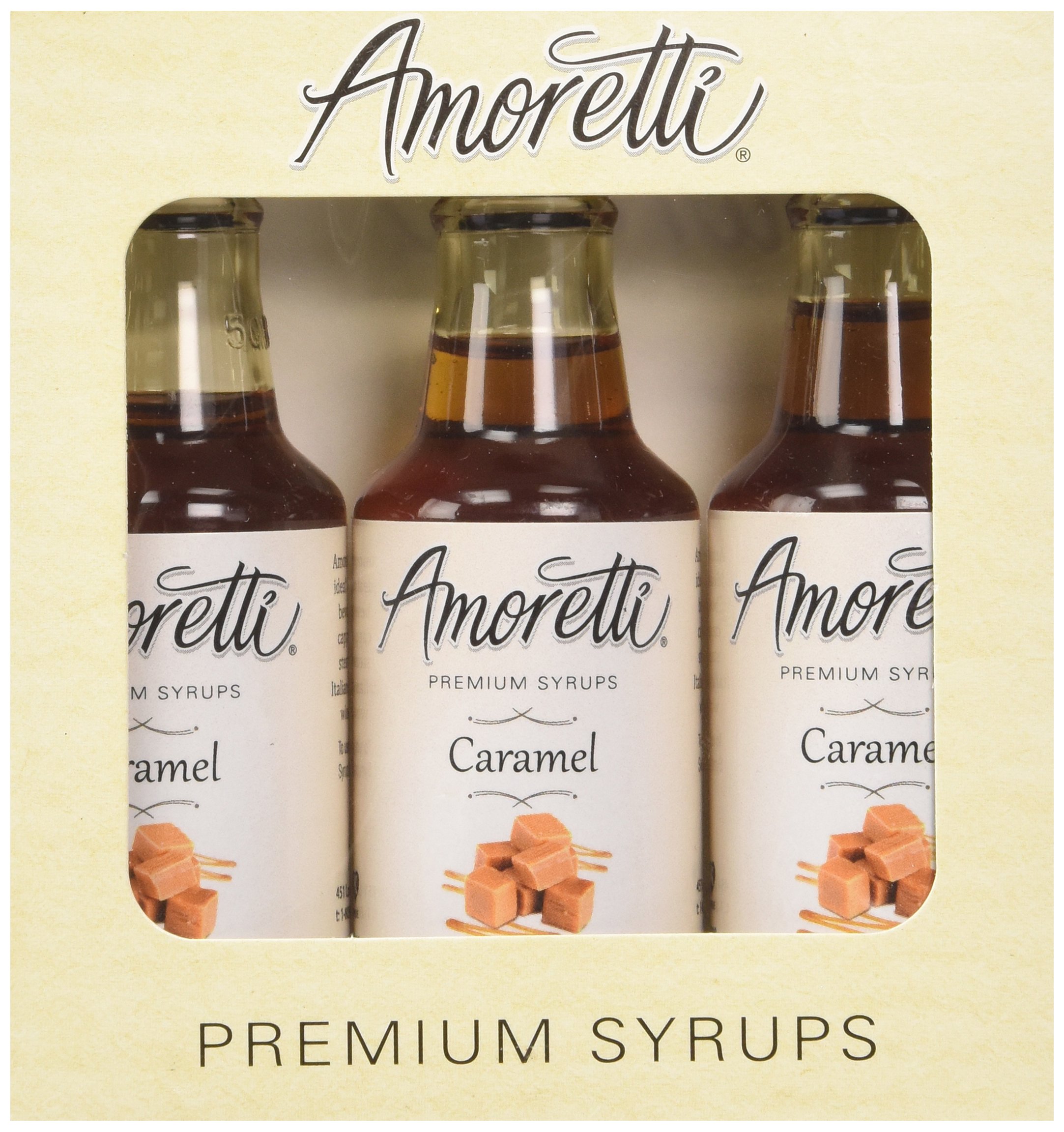 Amazon.com : Amoretti Premium French Vanilla Syrups 50ml 3 Pack ...