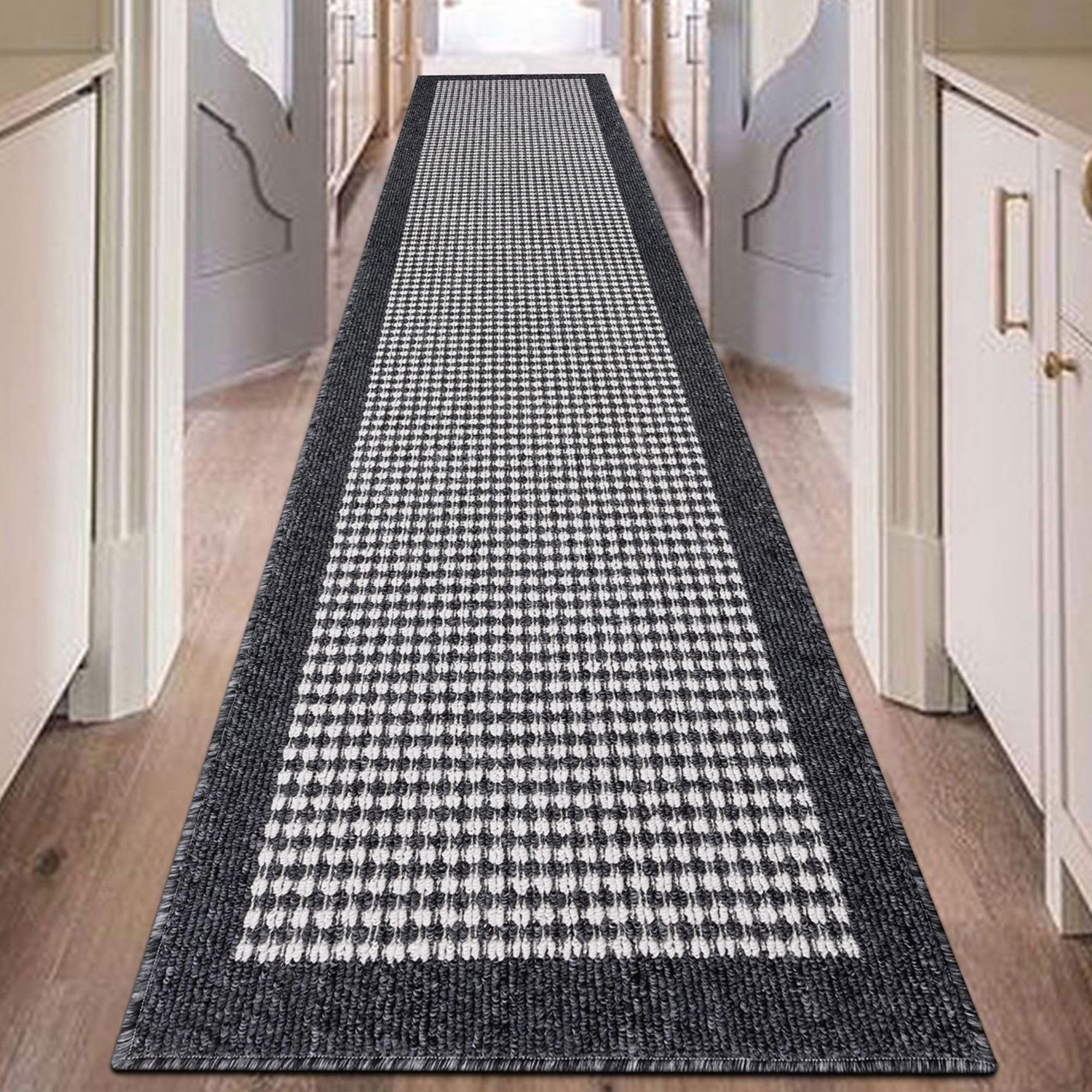 Ileading Hallway Runner Rug 2'x10' Heavy-Duty Durable Entryway Mat with ...