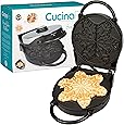Amazon.com: Snowflake Waffle Maker- Non-Stick Winter Holiday Waffler ...