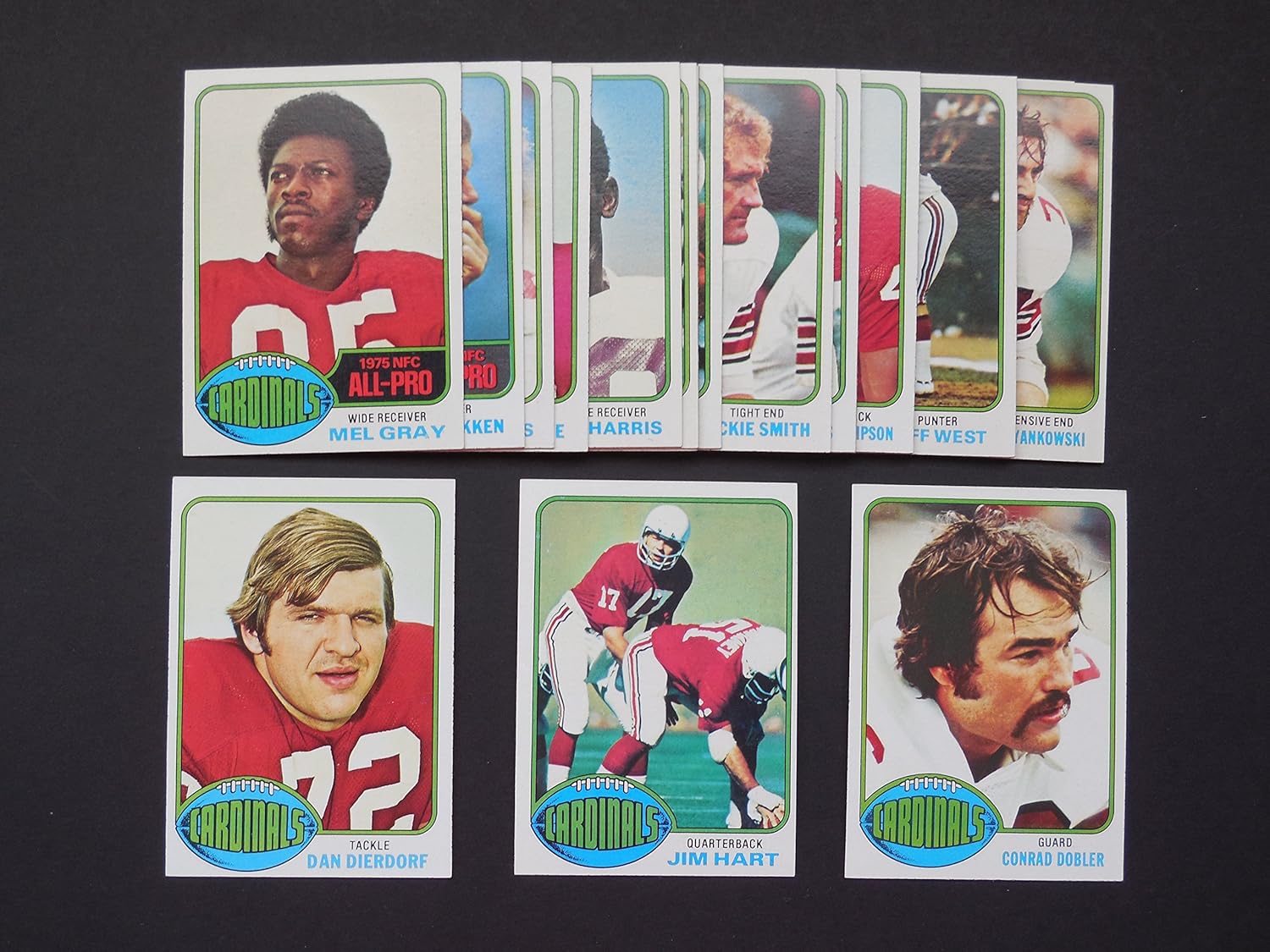 Amazon.com: St Louis Cardinals 1976 Topps Football Team Set**Team Card ...