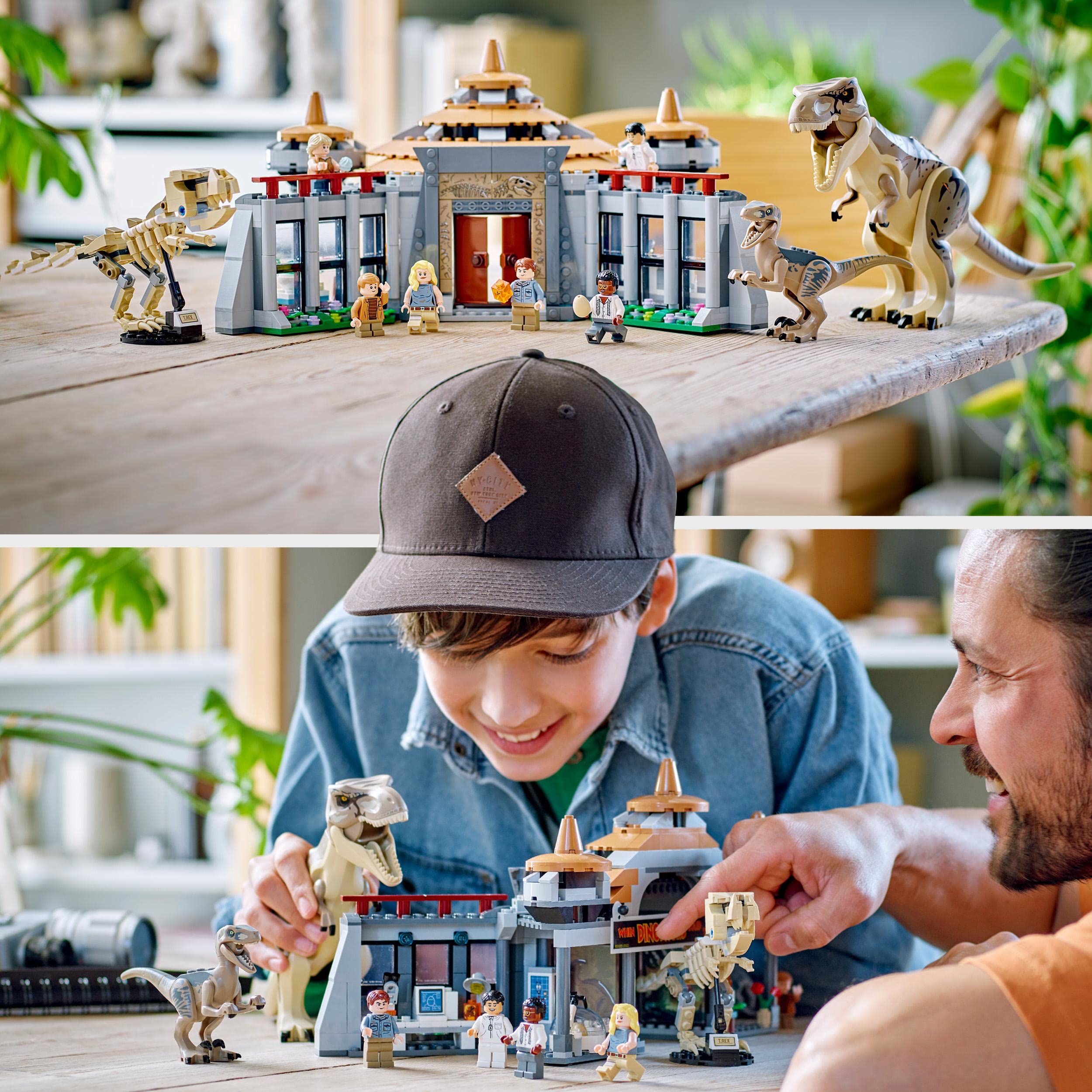 Mua 76961 Jurassic Park Visitor Centre: T. rex & Raptor Attack Set with ...